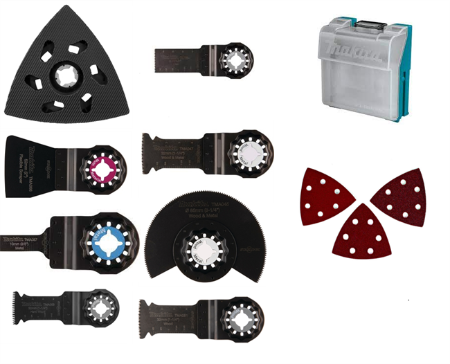 Makita multicutter tilbehør 39-dels pakke